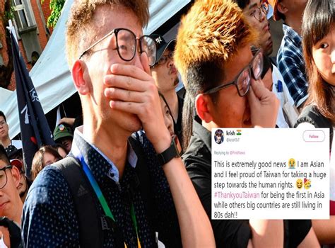 Tawian Legalises Same Sex Marriage In Major Milestone For Lgbt Rights