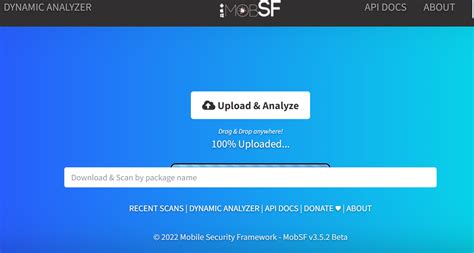 Apk File Is Not Be Analyzed · Issue 1938 · Mobsf Mobile Security Framework Mobsf · Github