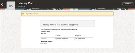 Performance Goals Notification Template Issue — Cloud Customer Connect