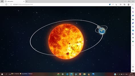 Github Vedantjoshi123solar System This Website Showcases An