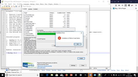Python Script Plugin Did Not Accept The Script Issue Emmetio Npp GitHub