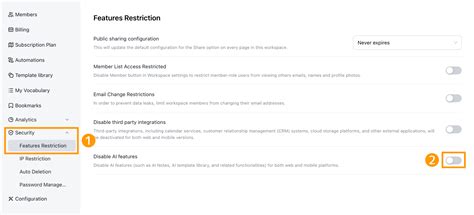 Disable Ai Features Notta Help Center