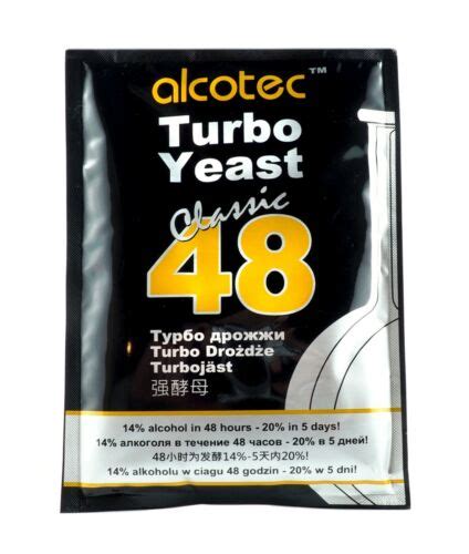2 x Alcotec 48 Turbo CLASSIC yeast alcohol spirit FREE FAST DELIVERY ...