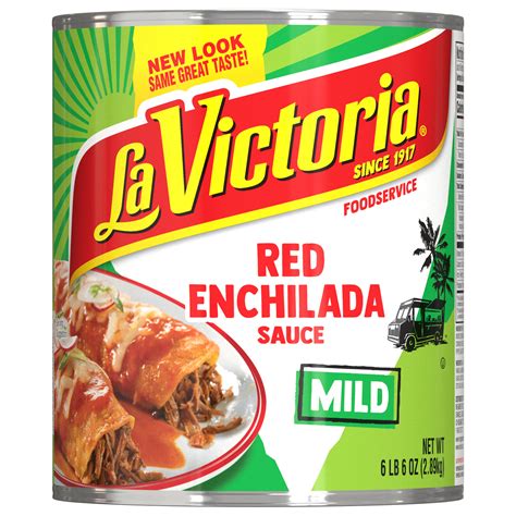 La Victoria® Red Traditional Enchilada Sauce Mild Item 07812