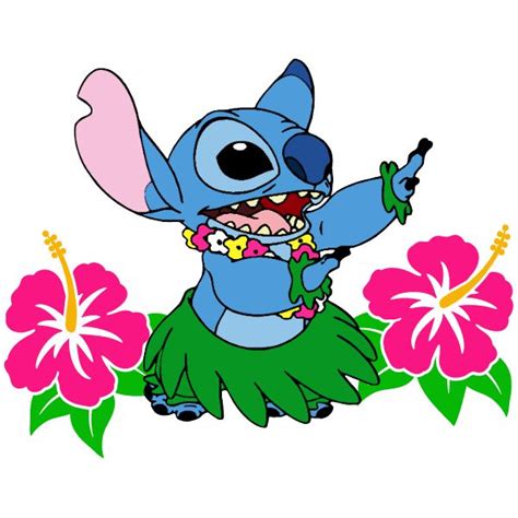 Hawaiian Flower Lilo And Stitch Lilo And Stitch Characters Stitch 10