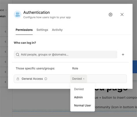 user authentication and permissions learn plasmic