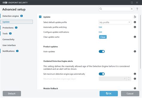 Update ESET Endpoint Security ESET Online Help