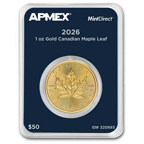 Buy 2026 Canada 1 Oz Gold Maple Leaf Mintdirect Apmex