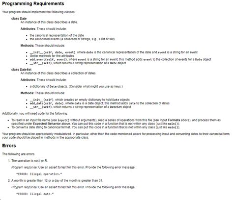 Solved Write A Python Program In A File Dates Py That Chegg