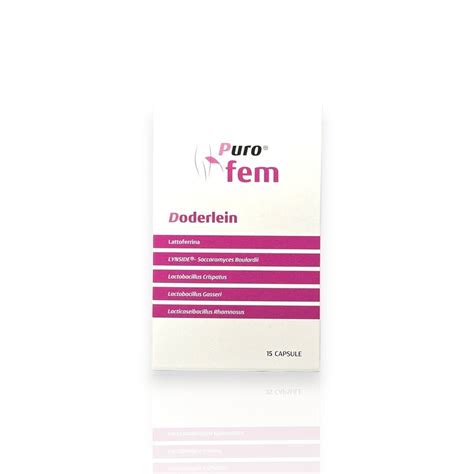 Purofem Döderlein Probiotics Vaginal Bacterial Flora 15 Capsules Dr Ti