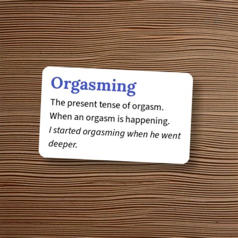 Urban Dictionary Orgasming
