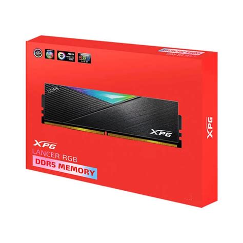 Adata Xpg Lancer RGB Gb Gbx Ddr MHz Ram Black