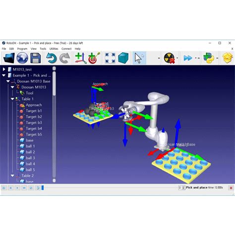 offline simulation and programming with robodk