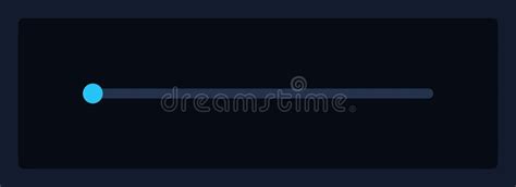 Slider With Minimum Level Ui Element Template Stock Vector Illustration Of Graph Digital