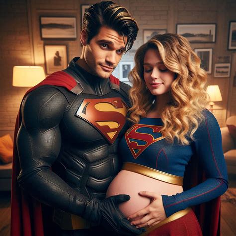 Supergirl Pregnant Big Belly By Gardenia76 On Deviantart
