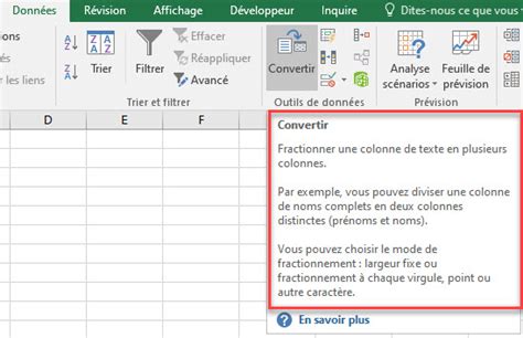 Séparer Le Prénom Et Le Nom Dans Deux Colonnes Excel