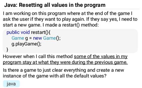 An Example 21 Question Of So Whose Issue Could Not Be Reproduced Due
