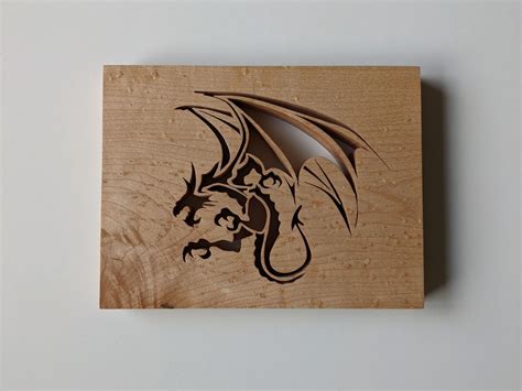 Claw Dragon Scroll Saw Pattern FIS Pdf Etsy