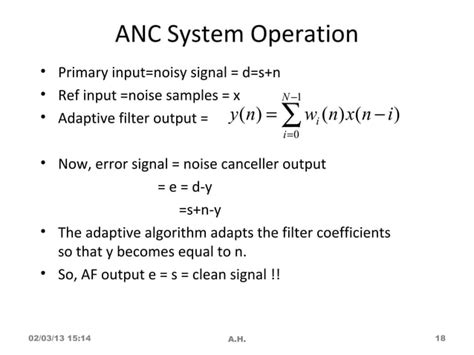 dsp lecture vol 7 adaptive filter ppt digital audio computer software and applications
