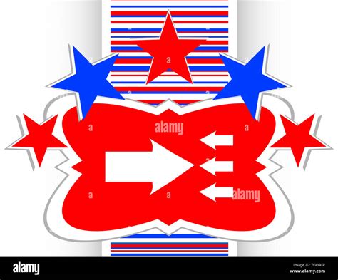 Arrow Icon Web Button Isolated On White Vector Stock Photo Alamy