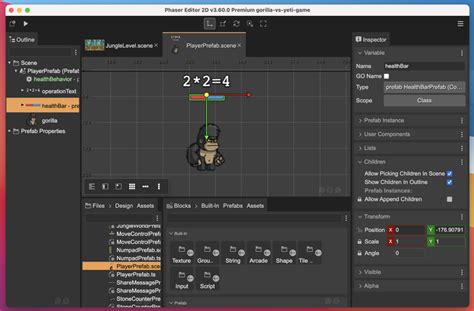 phaser editor 2d by phasereditor2d
