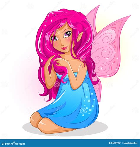 Fée De Dessin Animé Image stock Image