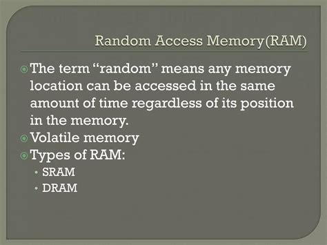 Computer Memory Types Of Programming Languages Ppt