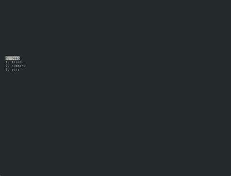 Submenu Curses Python Don T Clean Window When Back In Main Menu Stack Overflow