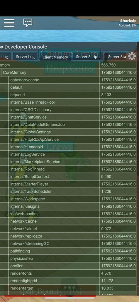 Dev Console Shows Incorrect Memory Usage Engine Bugs Developer Forum Roblox