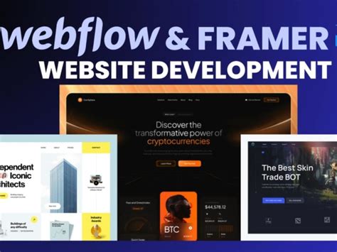 A Pixel Perfect Figma To Webflow Figma To Framer Websites Upwork