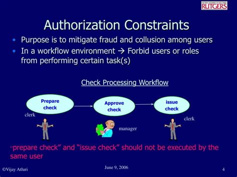 Ppt Inter Instance Authorization Constraints For Secure Workflow