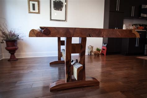 Cedar Slab Table — Vale Lorin Bruck Design