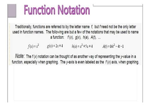 evaluating functions ppt