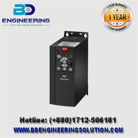 Danfoss Frequency Inverter Vlt 1 5kw 3 Phase 440vac
