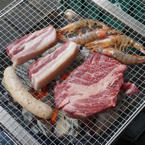 캠핑고기 바베큐 캠핑세트 Rmw 와규윗등심 대박 네이버 블로그