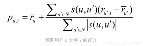 协同过滤（概念、相似度计算方法 例题） 协同过滤算法公式 csdn博客