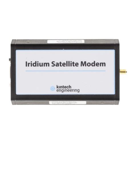 Iridium Satellite Communication Module Kintech Engineering