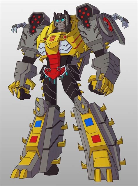 grimlock cyberverse by blue leader97 on deviantart