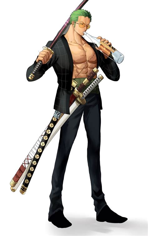 Roronoa Zoro One Piece Drawn By Hd B Danbooru