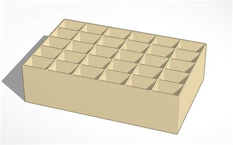 3d Design Box Organizer Tinkercad