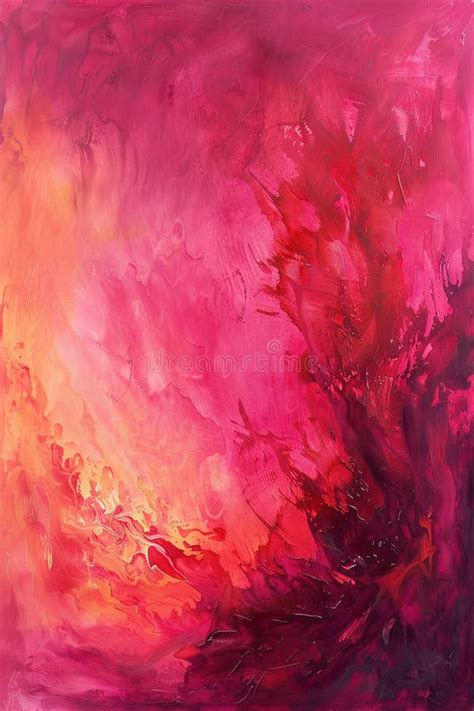 A Blaze Of Magenta Fierce And Unyielding Claiming Its Space With Fiery