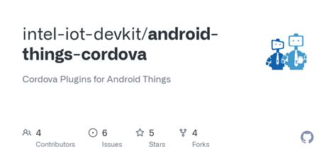 Github Intel Iot Devkit Android Things Cordova Cordova Plugins For