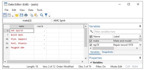 Using The Data Editor In Stata HKT Consultant