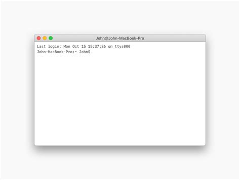 Terminal MacOS Sketch Freebie Download Free Resource For Sketch Sketch App Sources