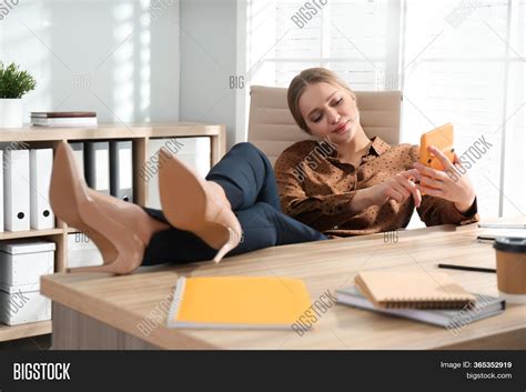 Lazy Worker Wooden Image Photo Free Trial Bigstock