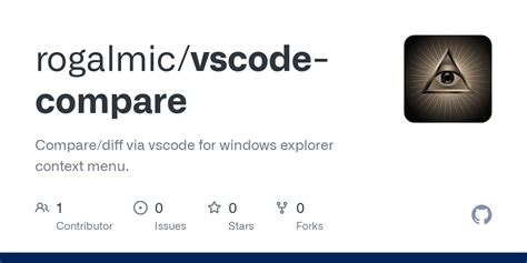 Github Rogalmic Vscode Compare Compare Diff Via Vscode For Windows Explorer Context Menu
