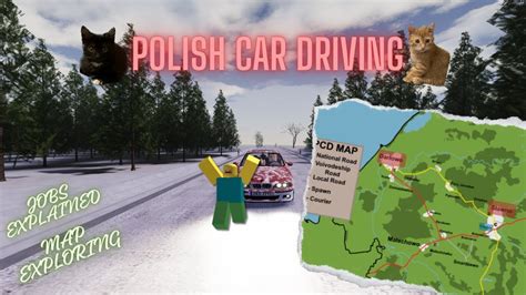 Polish Car Driving Jobs And Map Explained Roblox Pcd Youtube