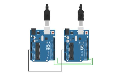 Circuit Design Serial Comm 2 Uart Tinkercad