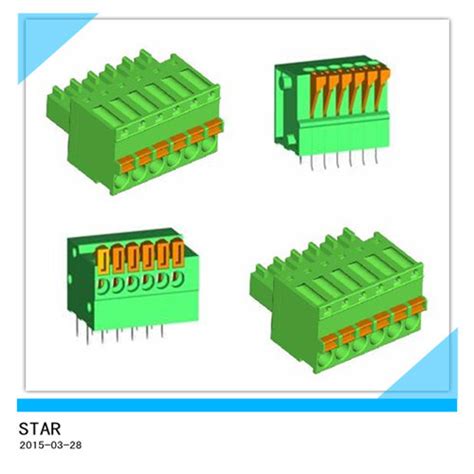 High Quality Male Female Pitch PCB Terminal Block China Pitch Terminal Block And Male