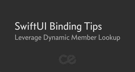 dmitry В on linkedin swiftui binding tips — chris eidhof